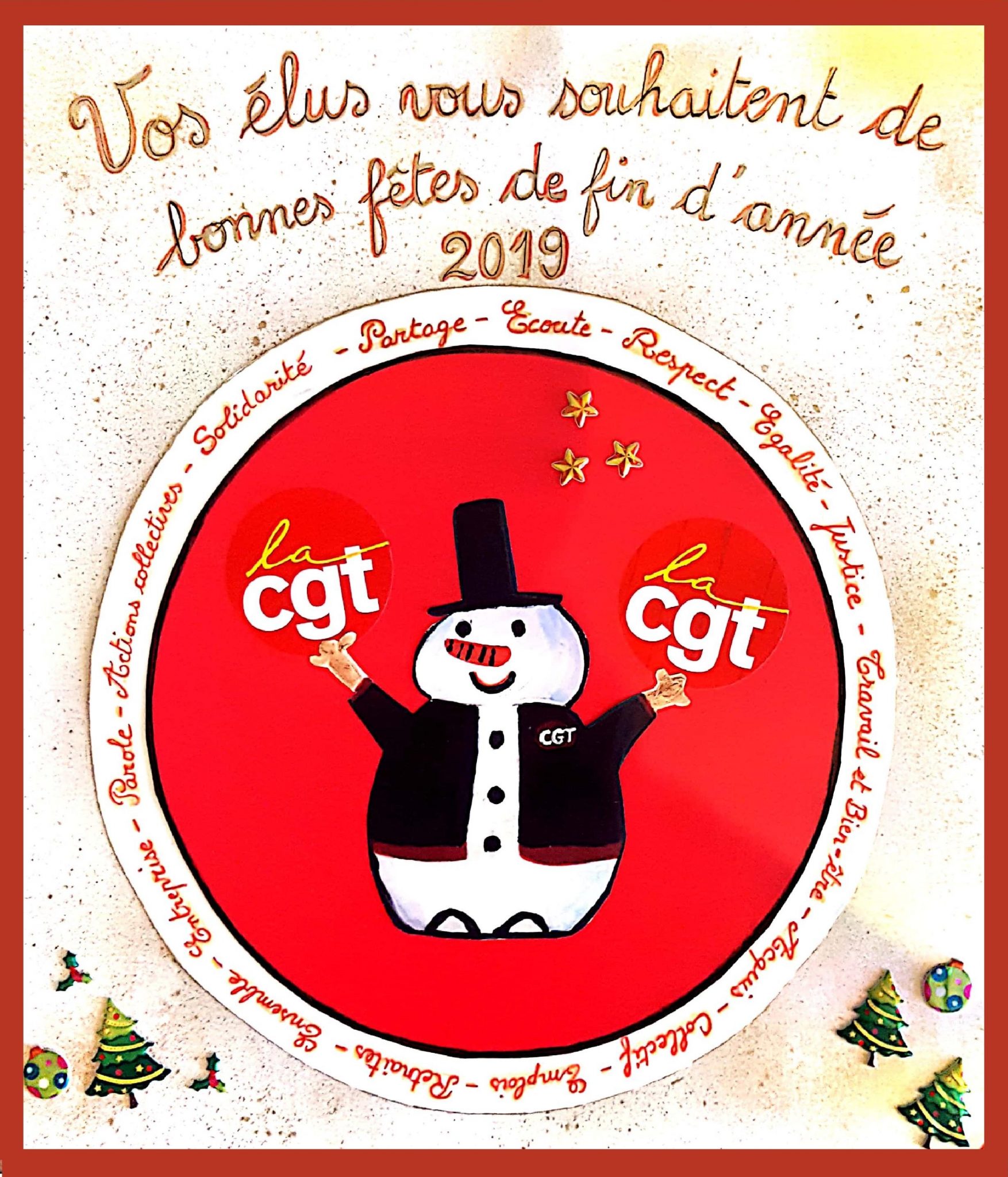 La CGT vous souhaite de bonnes fêtes de fin d’année - CGT AG2R